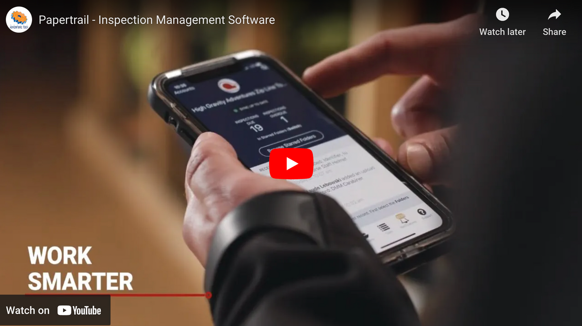 Papertrail Inspection Management Software & Mobile App | Aerial ...