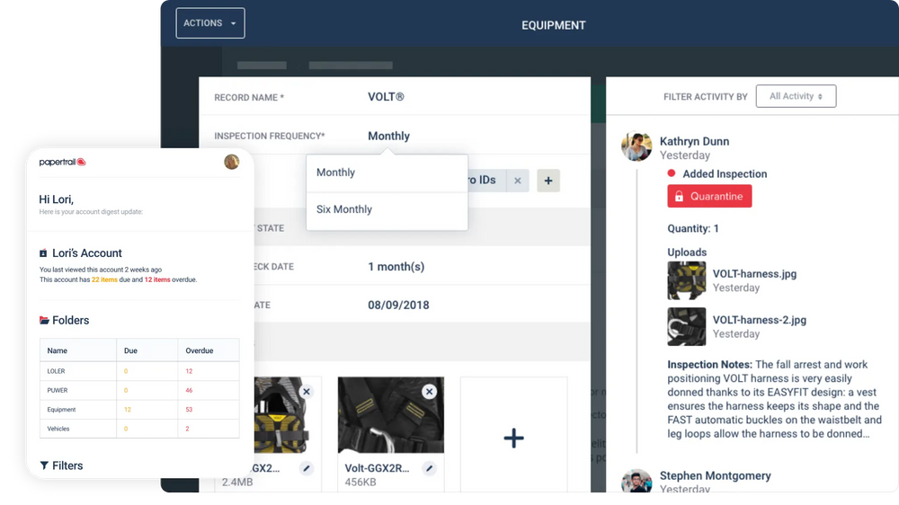 Papertrail Inspection Management Software & Mobile App | Aerial ...